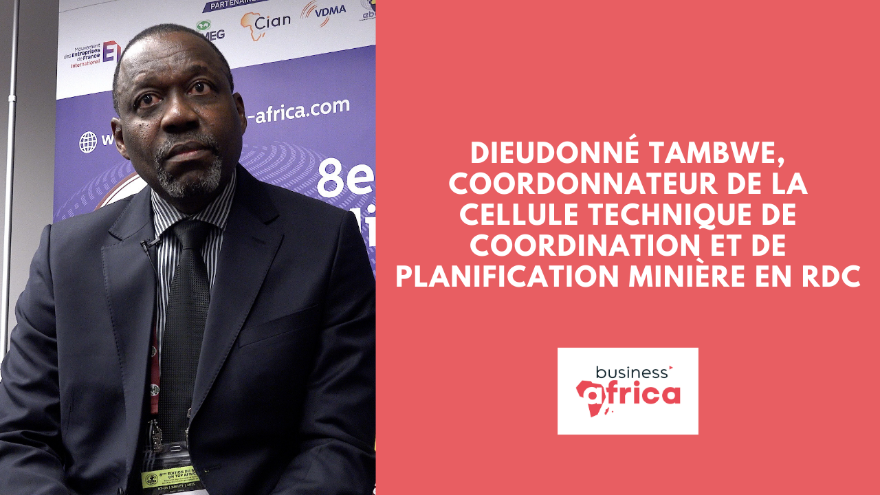 Dieudonné Tambwe, coordonnateur de la Cellule technique de coordination ...